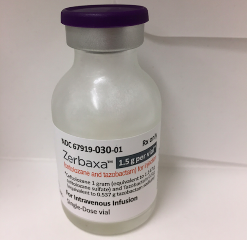 Ceftolozane-Tazobactam (Zerbaxa)