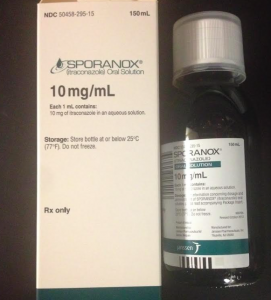 Itraconazole (Sporanox)