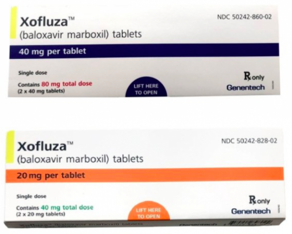 Baloxavir marboxyl (Xofluza)